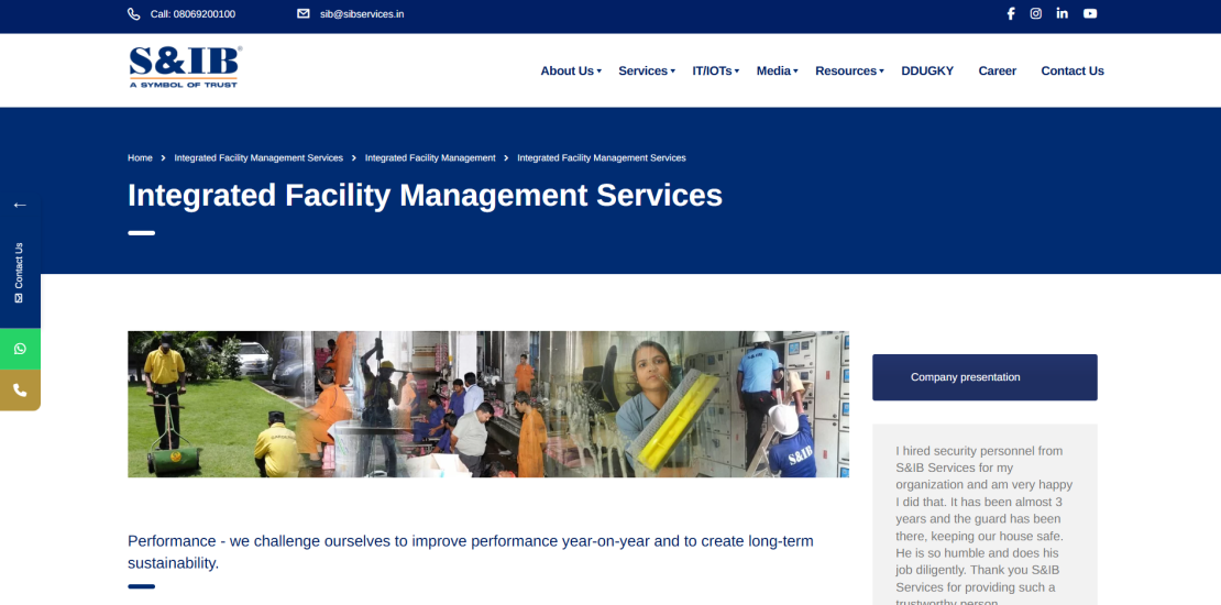 7 Best Integrated Facility Management Services In India